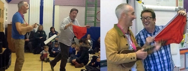 A Poet and a Pop Star – Paul Cookson Poet